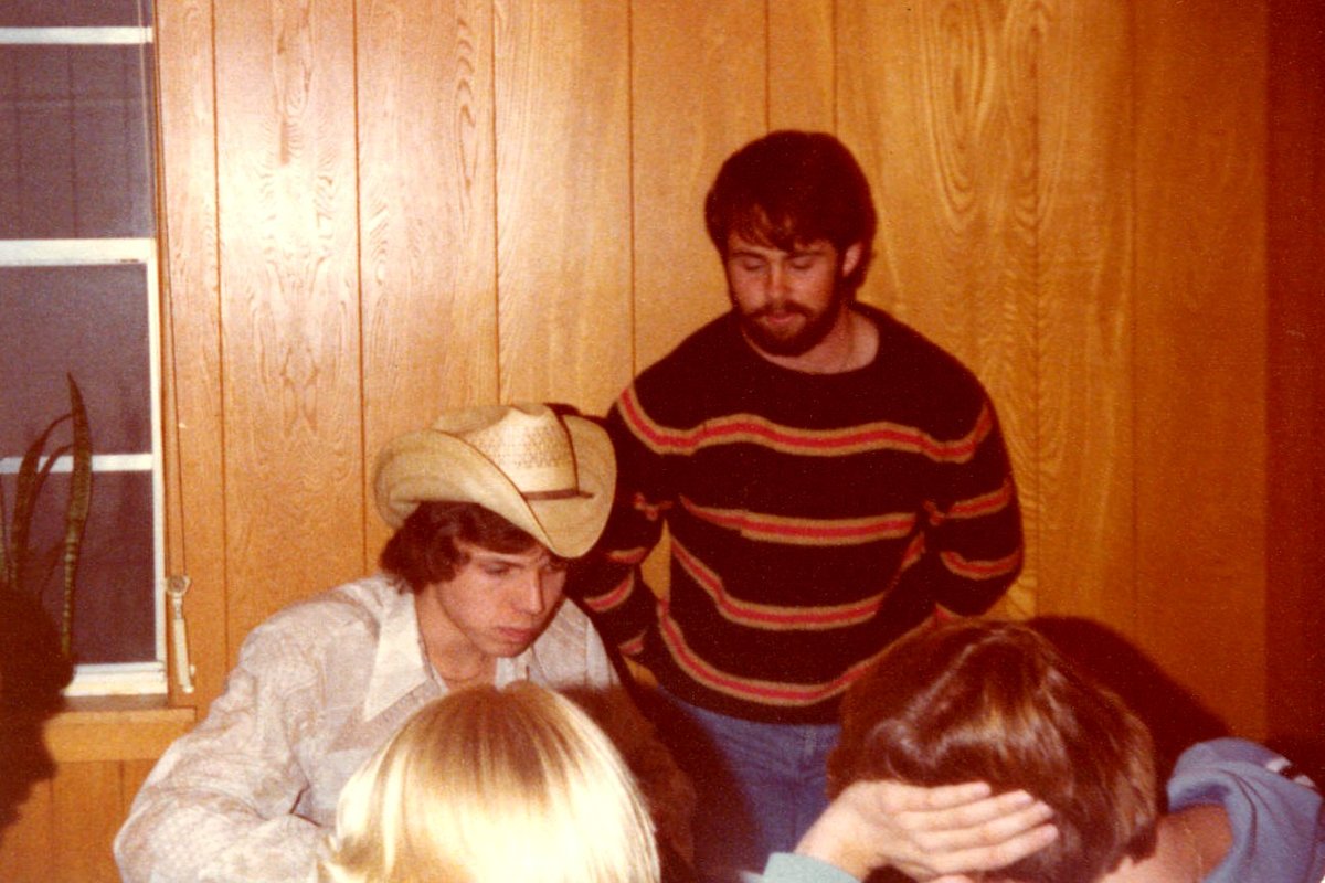 1976 - tdr, chip, debbie, mike.jpg Tom Reynal, Chip McCain